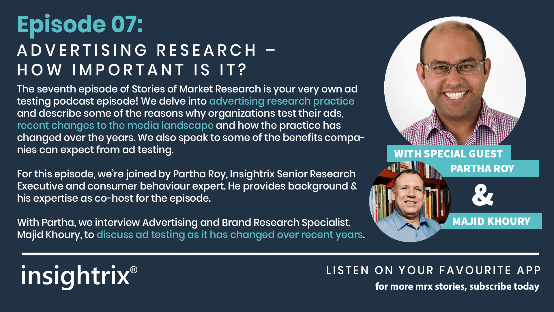 Episode 07: Advertising Research - How Important is it?